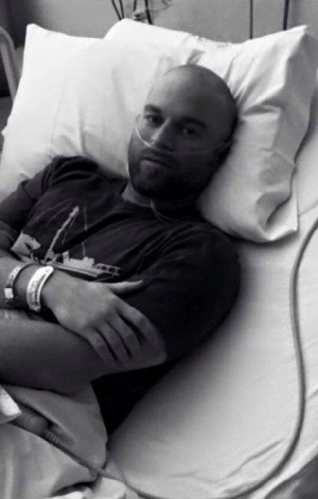 Nathan Calhoun, stadium IV - AIM bij de Melanoma Foundation