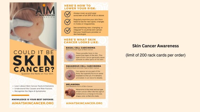 Educational Materials for Medical Practices - AIM at Melanoma Foundation